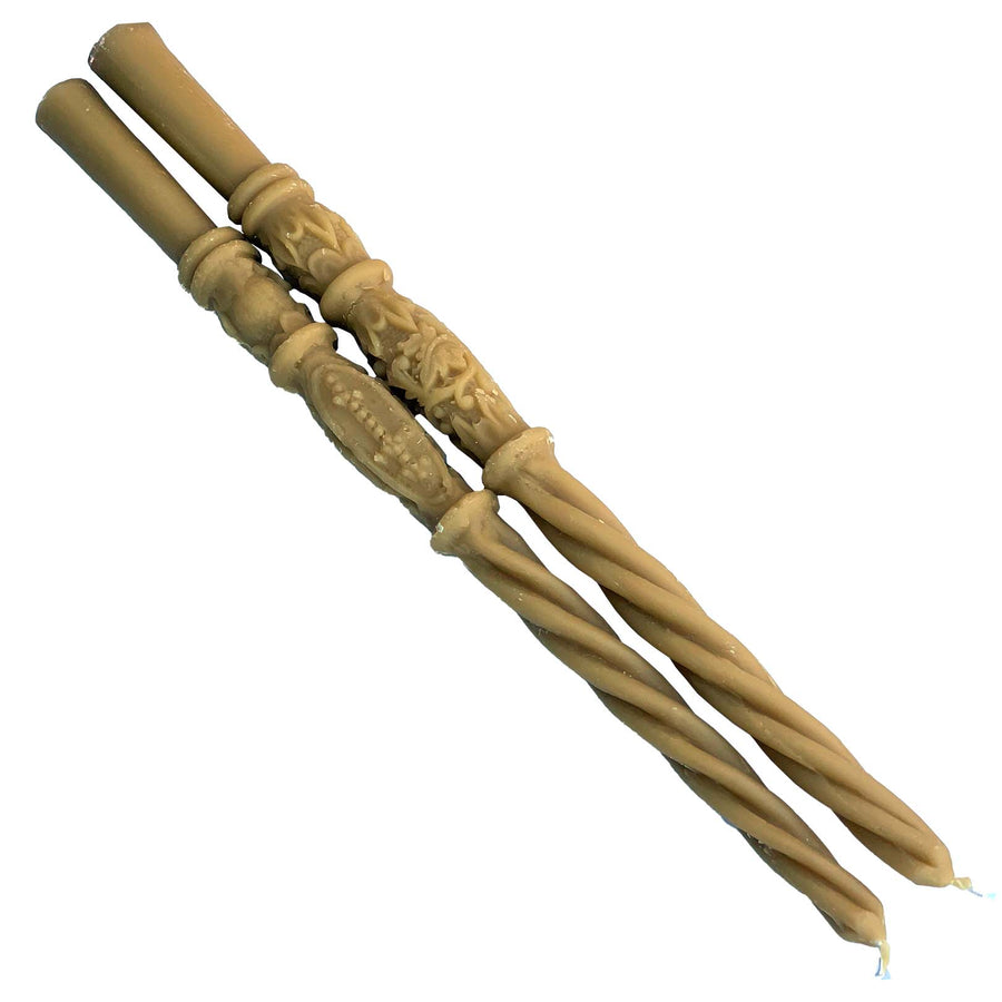 Serbian Slava Beeswax Candle (2pcs) – Luxora